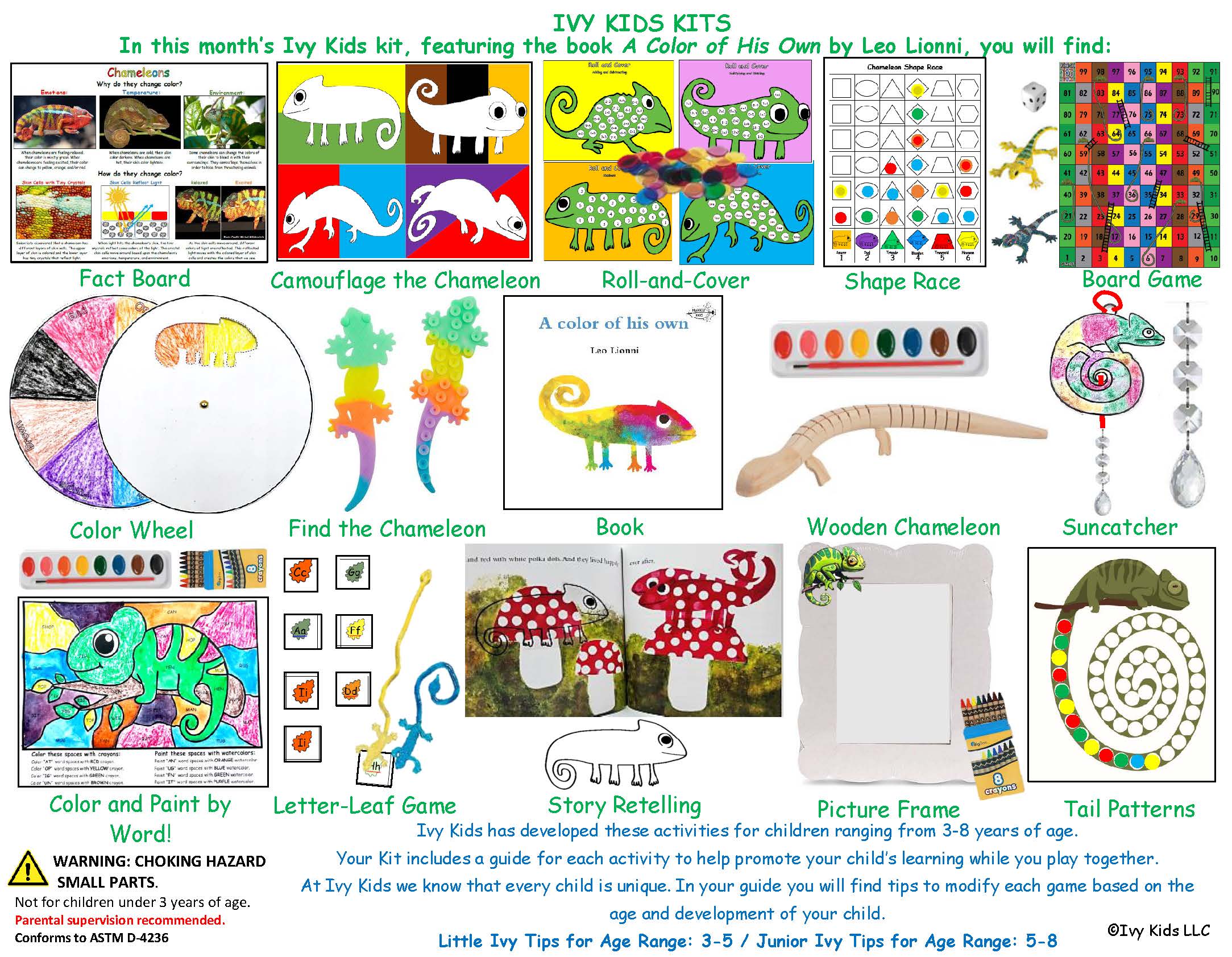 Ivy Kids Kit - A Color of His Own