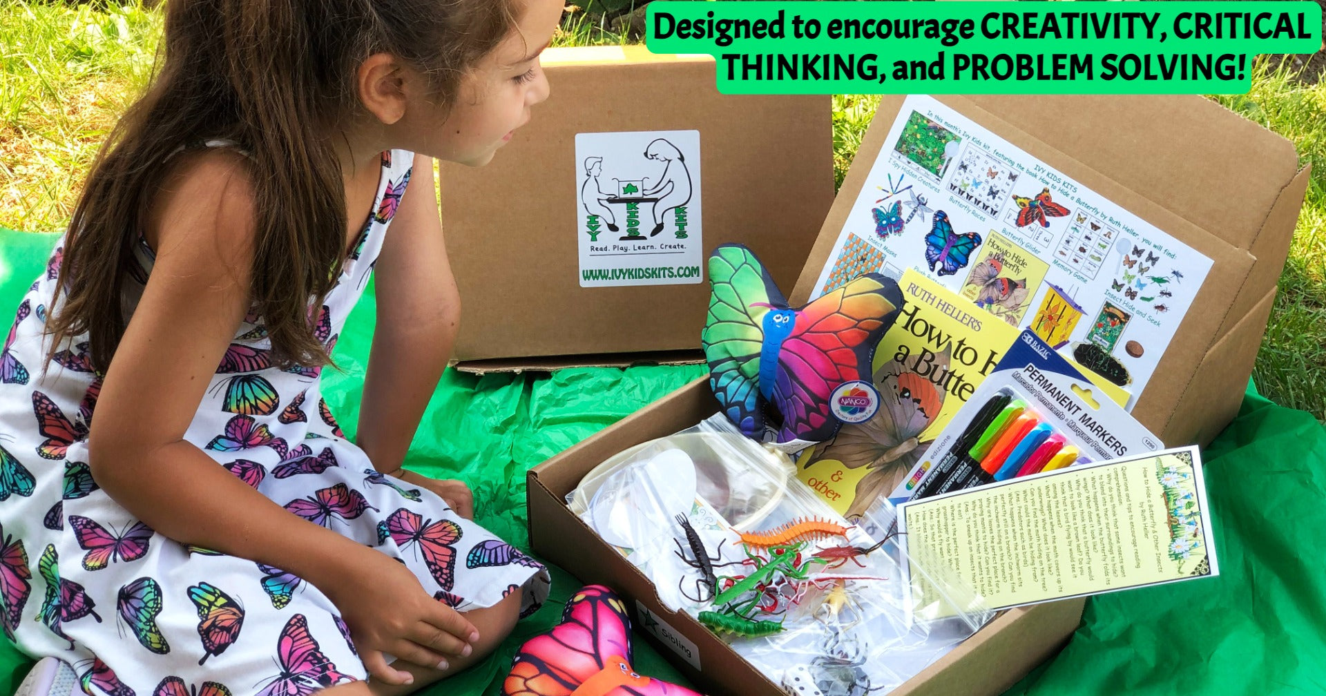 Book inspired STEM subscription kit for kids. – Ivy Kids