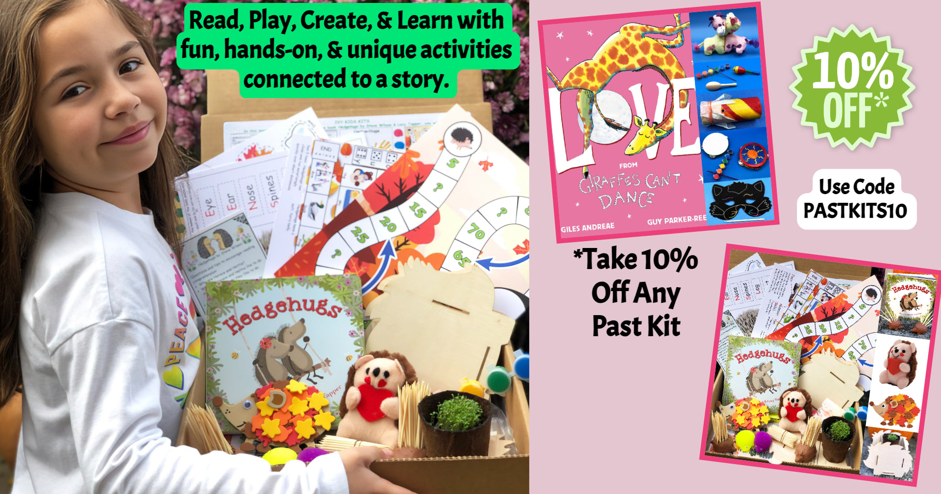 Book inspired STEM subscription kit for kids. – Ivy Kids